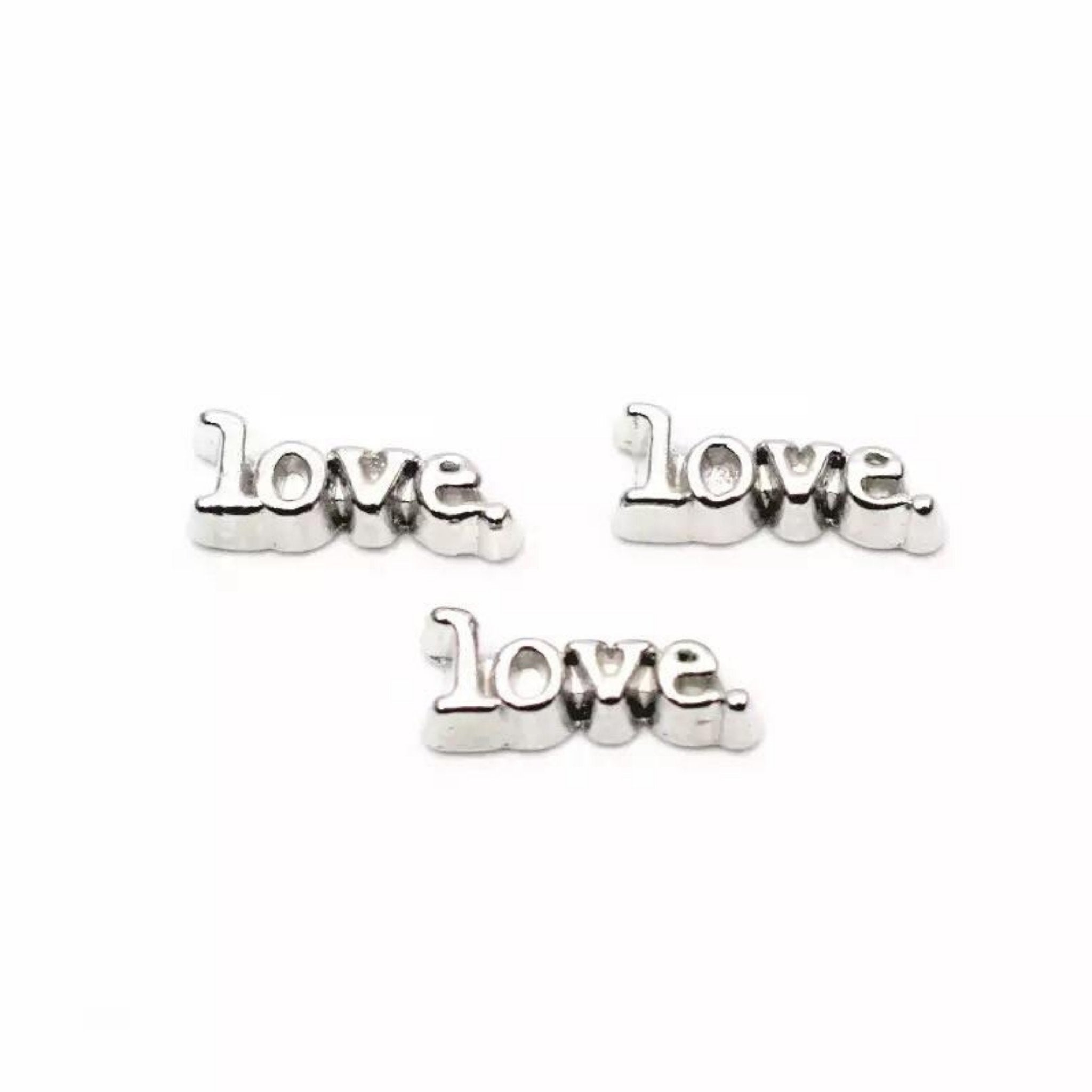Memory Locket Charm - Love Script – Charm Lockets